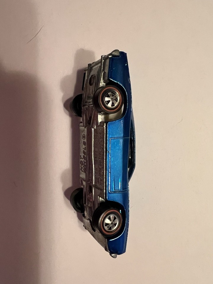 Vintage Hot Wheels Redline 1969 Blue Custom Charger - Good Condition | eBay