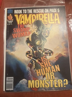 Vampirella #70 Warren Publishing 1978 F the Swamp Woman Story | eBay
