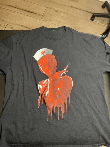 Saw X Movie Promo Blood Drive T Shirt Mens XL Horror Nurse Halloween ...