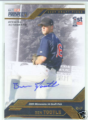 Ben Tootle Minnesota 2009 Tristar Prospects Gold Auto | eBay.de