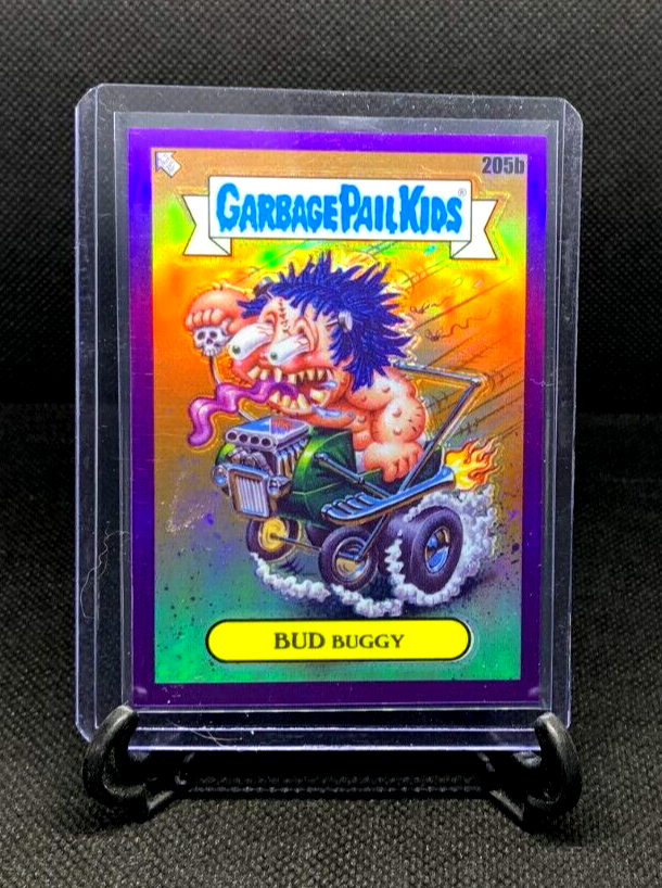 BUD BUGGY 2022 Chrome 5 Garbage Pail Kids Purple /250 - PACK FRESH ...