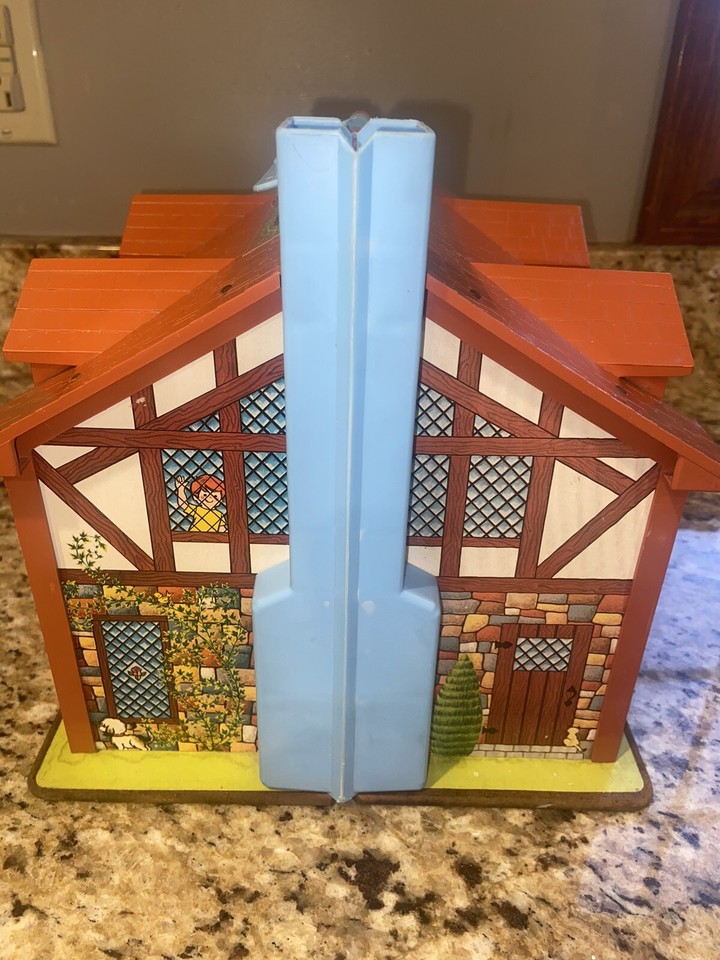 1969 Vintage Fisher Price Little People Play Family House 952 Loaded W ...