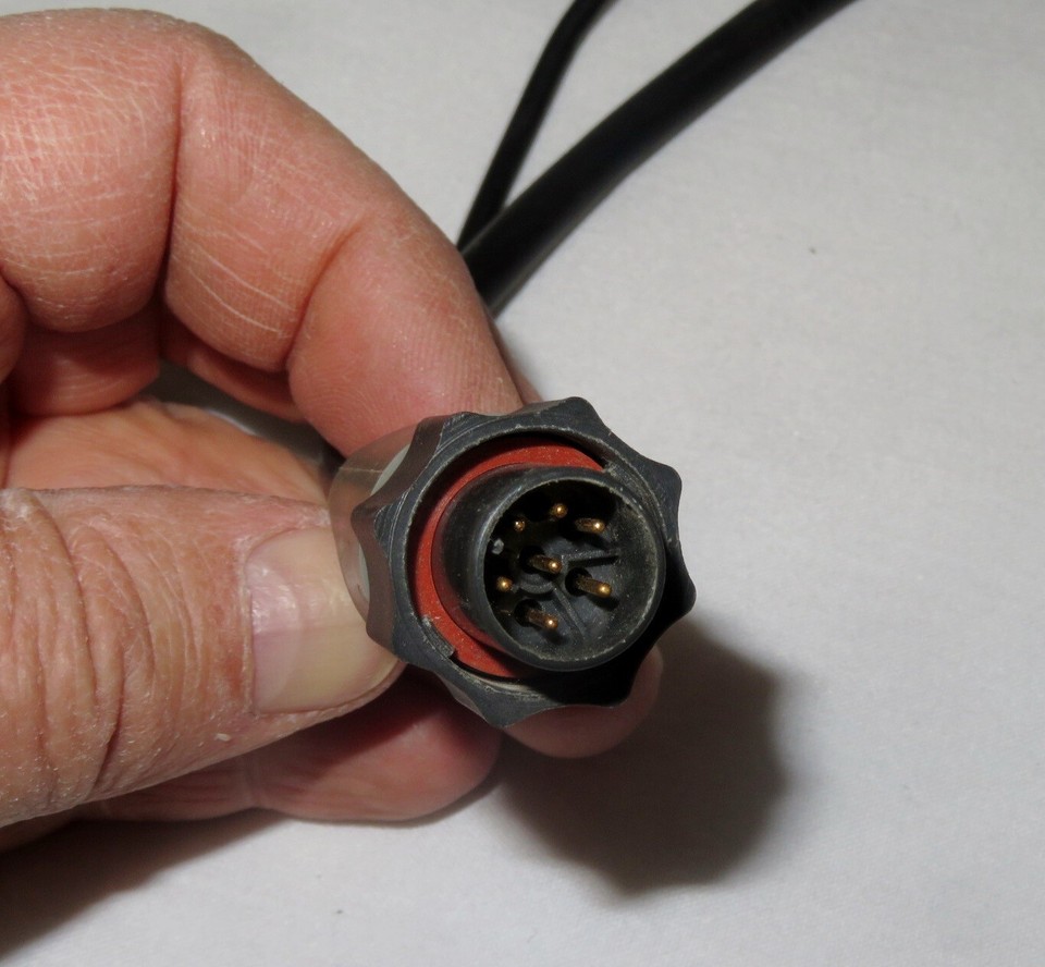 Lowrance Eagle Transducer 7-pin to 7 & 4 Pin Splitter Extension Adapter ...