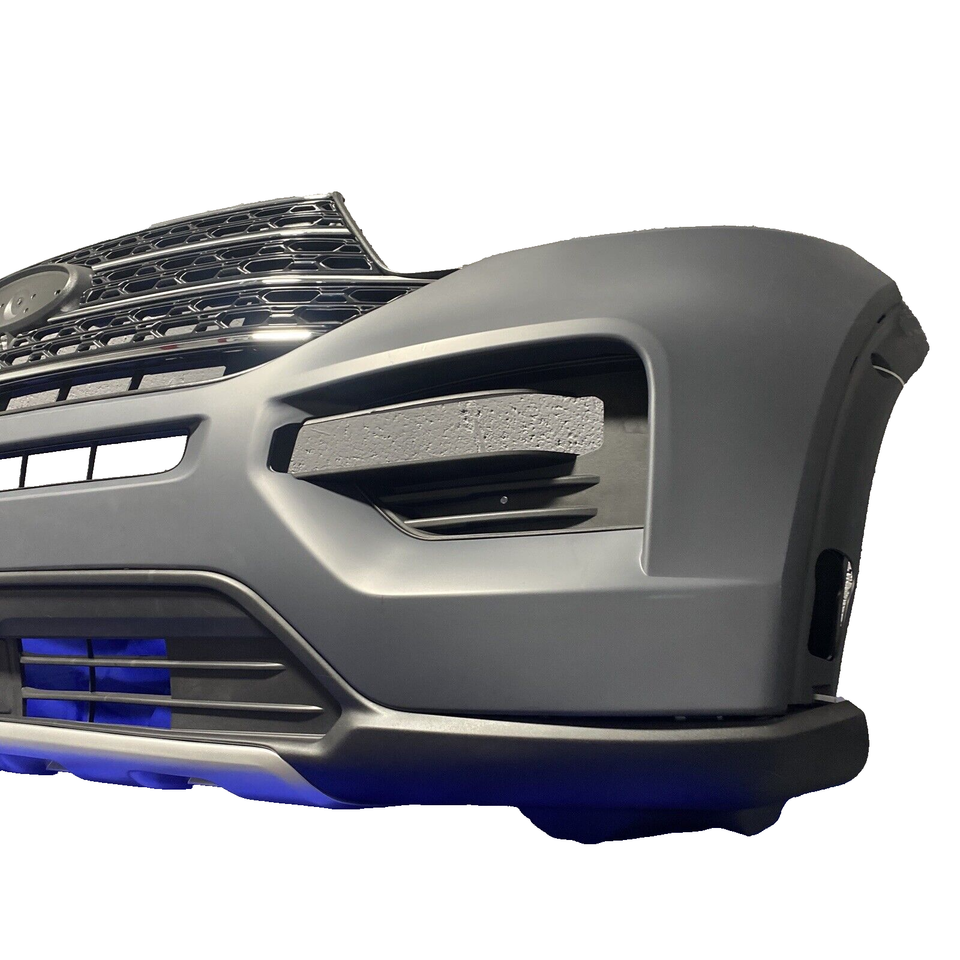 Fit 2020-2022 Ford Explorer Front Bumper Assembly W/LED Foglight Hole W ...