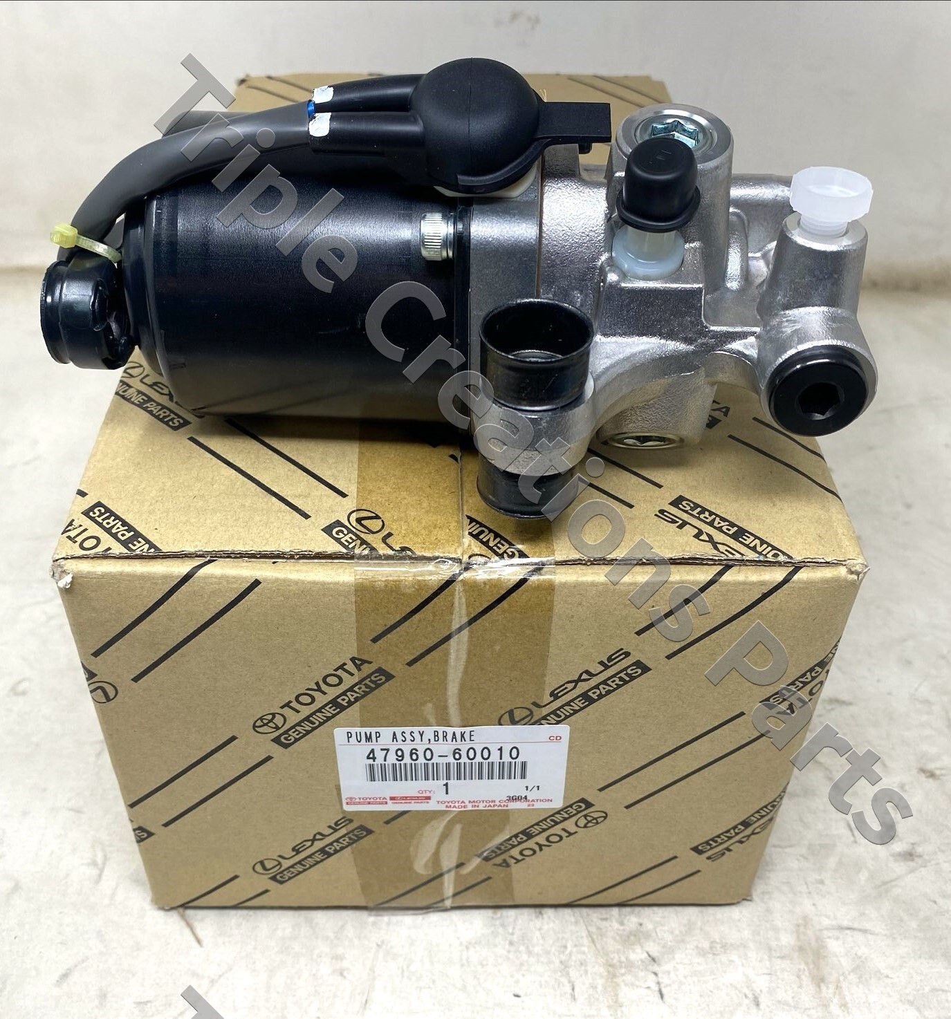 Genuine Toyota 47960-60010 Pump Assy Brake Booster 4796060010 OEM | eBay