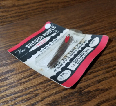 The Swedish Pimple Lure # 7 - 3/4 oz - All Game Fish - Unpunched ...