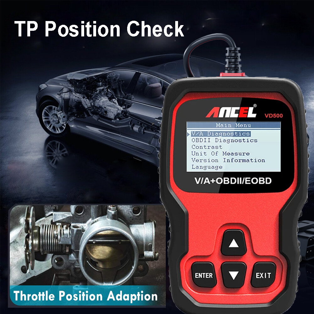 OBD2 Fault Code Reader Scanner Engine ABS SRS EPB Oil Reset Car ...