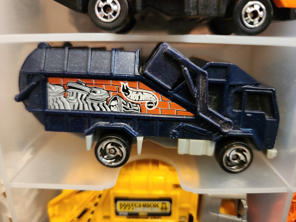 hot wheels/matchbox CITY (case #212) tanker trucks garbage trash refuse ...
