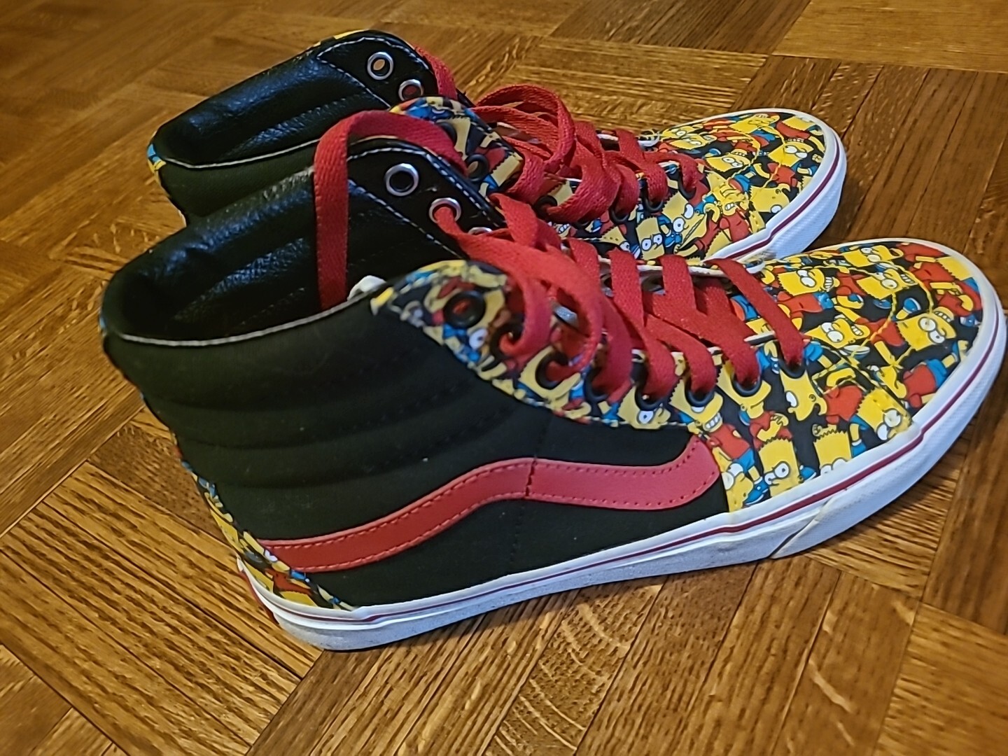 Vans CUSTOM Bart Simpson Shoes - Gem
