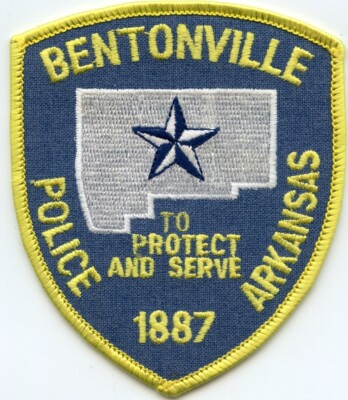 BENTONVILLE ARKANSAS POLICE To Protect And Serve POLICE PATCH | eBay