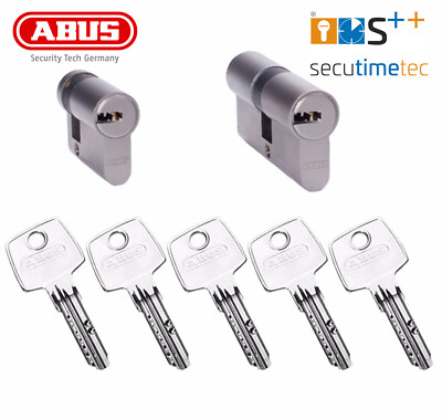 2er Set mit 5 Schlüsseln | ABUS | EC550 |Gleichschließend ...
