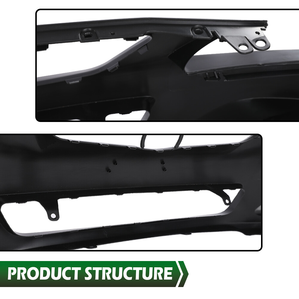 Fit For 2009-2010 Toyota Corolla Sedan Front Bumper Cover Assembly ...