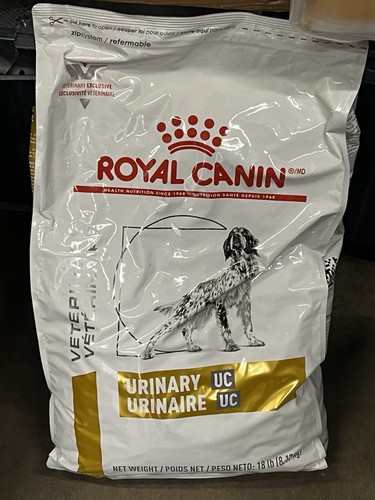 Royal Canin Urinary UC 18 lb Bag Dry Dog Food - new sealed | eBay