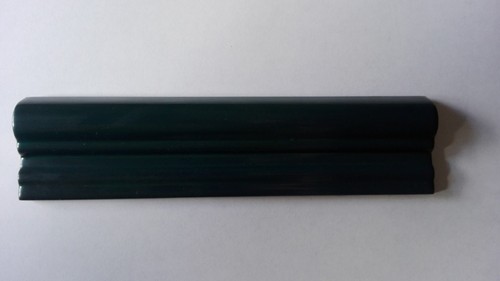 Subway Black Victorian Dado Tile mouldings. 20x5cm | eBay