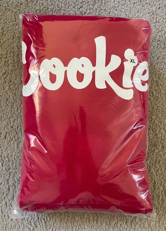 NWT Authentic Berner Cookies Clothing Original Logo Small Red/White/Red ...