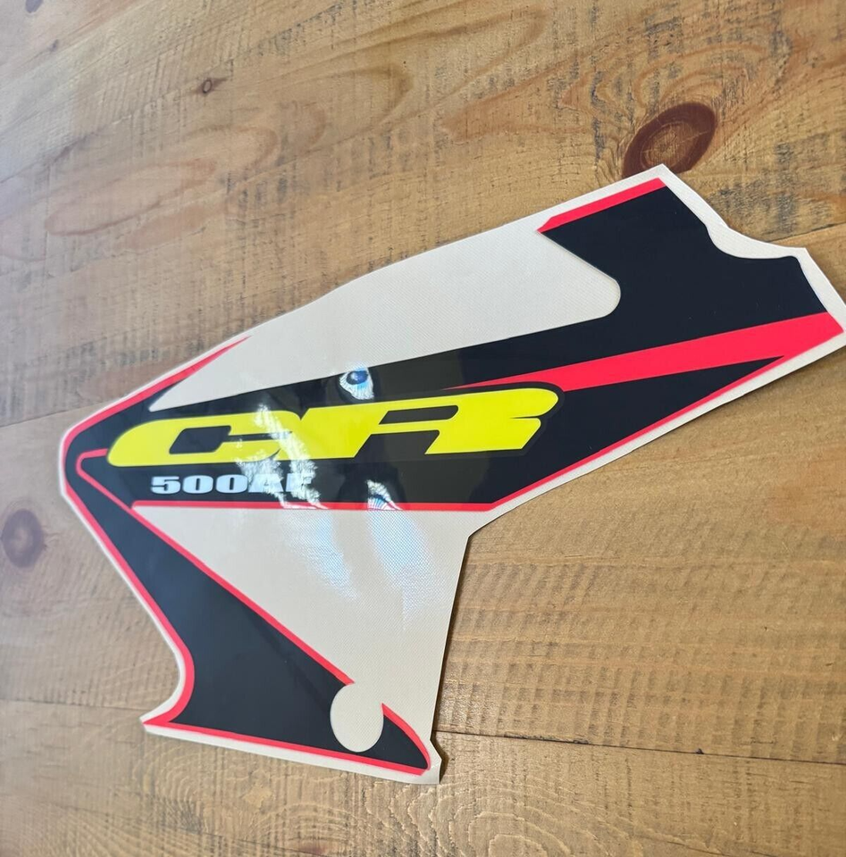 2003HONDA CR 500AF CR 500 AF STROKE SHROUDS PANELS DECALS GRAPHICS ...