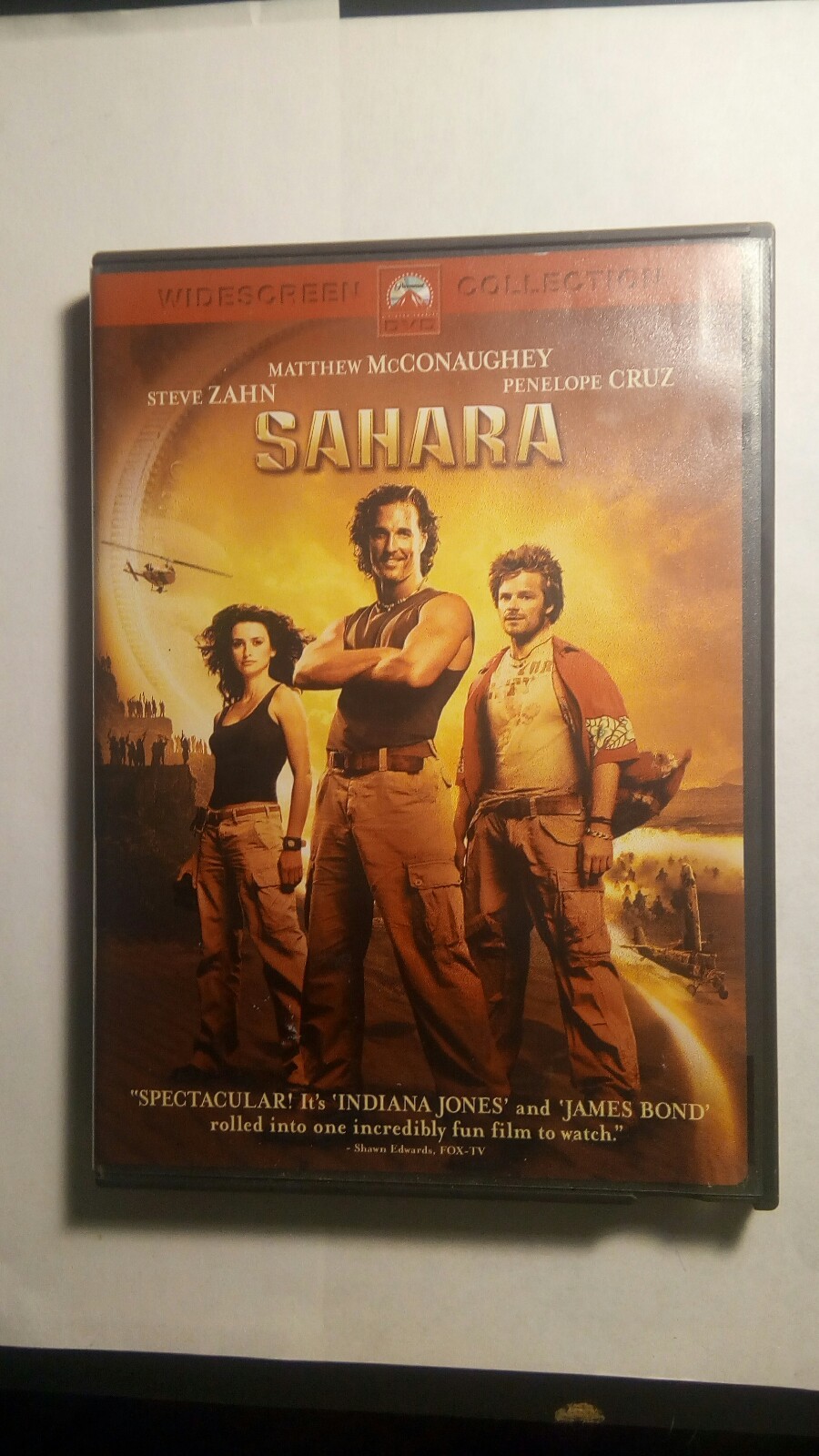 Sahara (DVD, 2005, Widescreen) Matthew McConaughey 97363418146| eBay