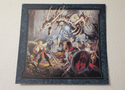 SPELLFIRE / DRACOLICH ~ Forgotten Realms Clyde Caldwell Art TSR ...