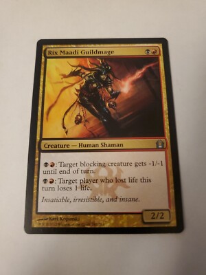 MTG Rix Maadi Guildmage Return to Ravnica 192/274 Regular Uncommon | eBay
