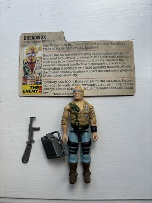 Gi Joe Vintage 1984 Cobra Dreadnok Buzzer | eBay