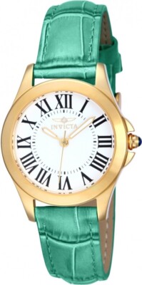 Invicta 14989 Women's Angel Trinite Gold Tone White Dial Watch | eBay