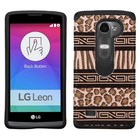 LG Destiny L21G Power L22C Hybrid Leon Slim Dual Layer Fusion Case Hard ...