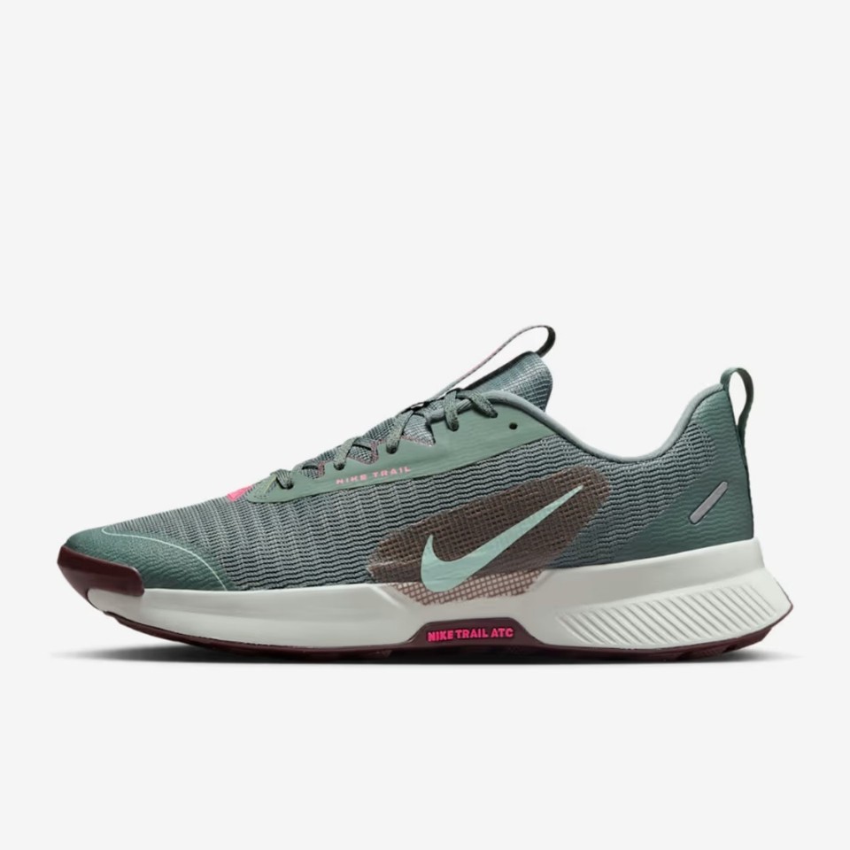 Nike Juniper Trail 3 Green US10 Mens Trail Running Shoes Hiking Outdoor ...