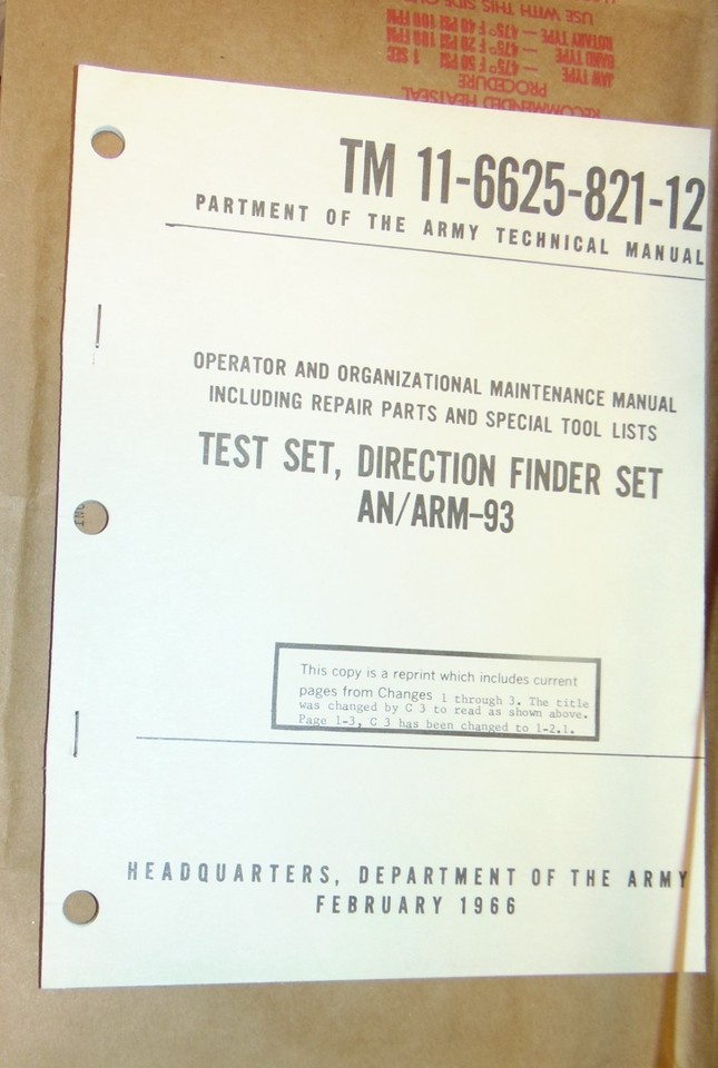 RARE NOS NIB COLLINS AREOSPACE RADIO TEST SET DIRECTION FINDER SET AN ...