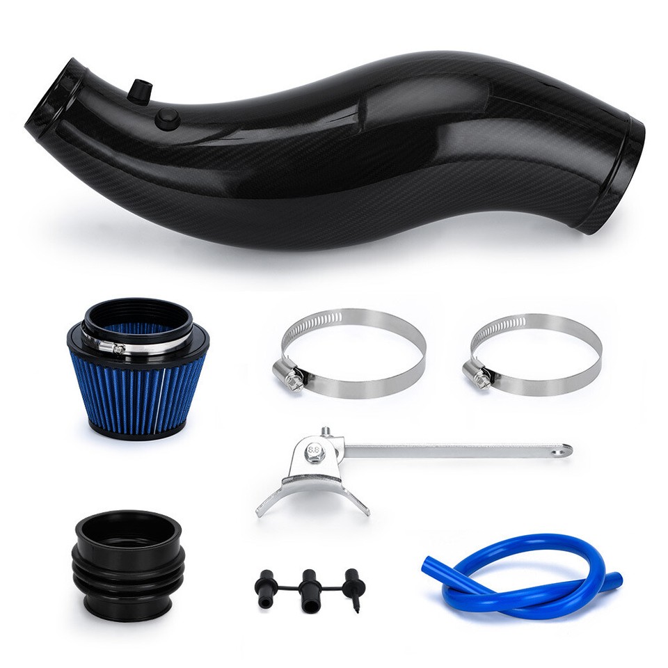Carbon Fiber Cold Air Intake Pipe Kit For Civic 92-00 EG EK Integra 94 ...
