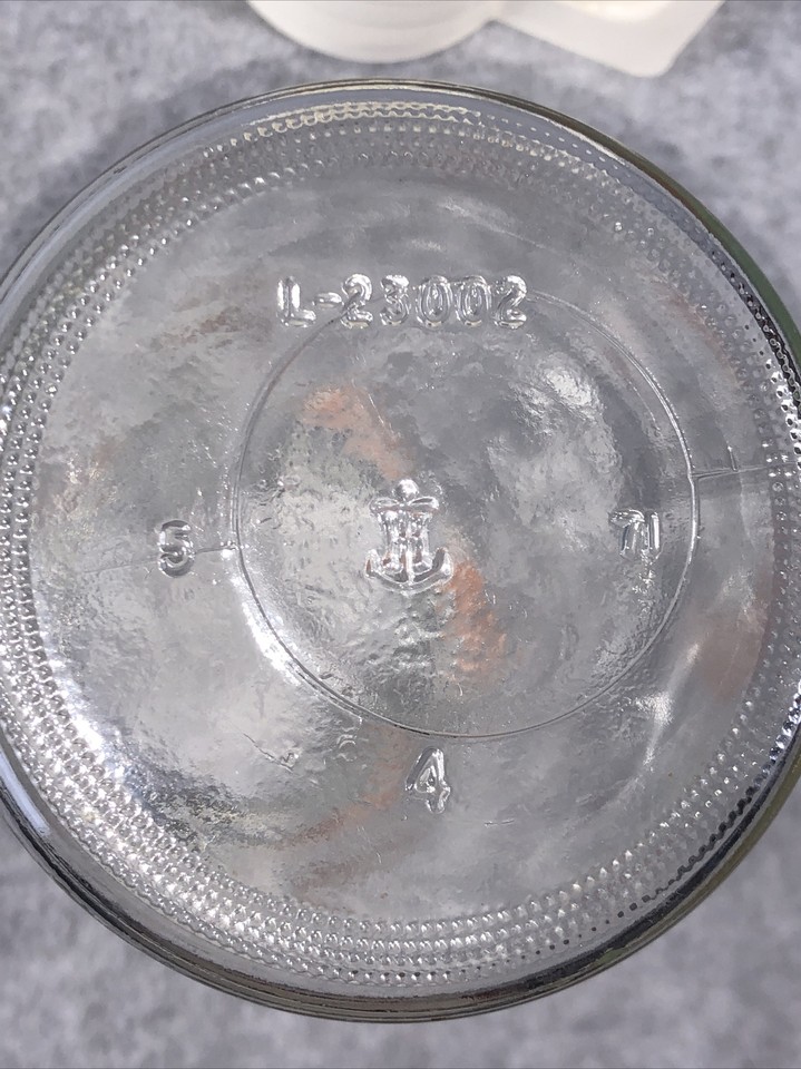 MCM Atomic Orange Starburst TANG Juice Pitcher Anchor Hocking White Lid ...