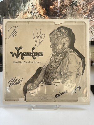 WHEATUS SIGNED HAND OVER YOUR LOVED ONES LP VINYL RECORD ALBUM ...