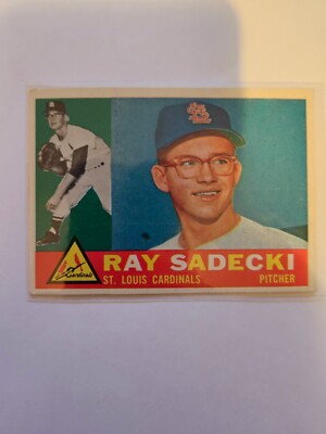 1960 TOPPS RAY SADECKI RC #327 EX/MT COMBINED SHIPPING | eBay
