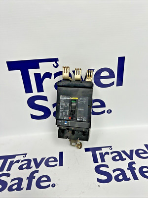 JJA36225 225 Amp 600V 3 Pole Square D I-Line Circuit Breaker *For Parts ...