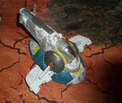 STAR WARS ACTION FLEET SERIES AOTC SAGA JANGO FETT'S SLAVE 1 I SHIP ...