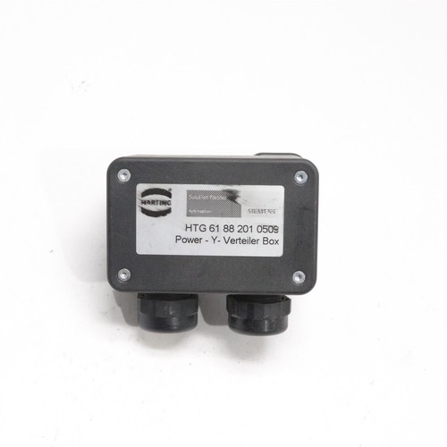 HARTING HAN Q4/2 BU DAISY CHAIN Y-DISTRIBUTOR POWER VERTEILER HTG 61 88 ...