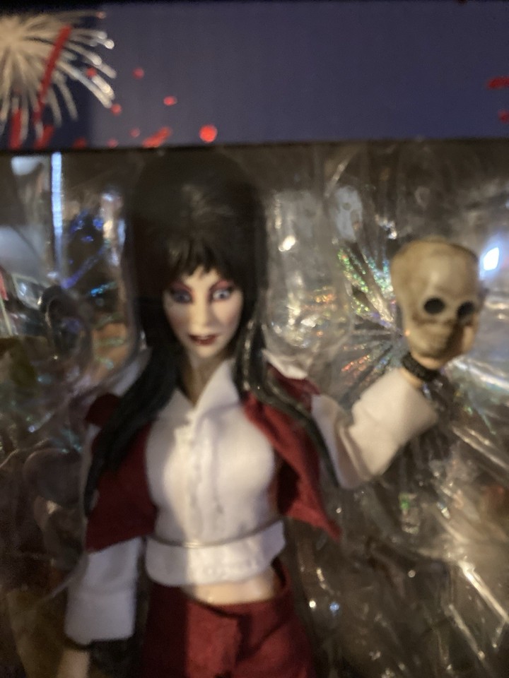 Elvira 8 Inch Neca Custom Action Figure MIB OOAK | eBay
