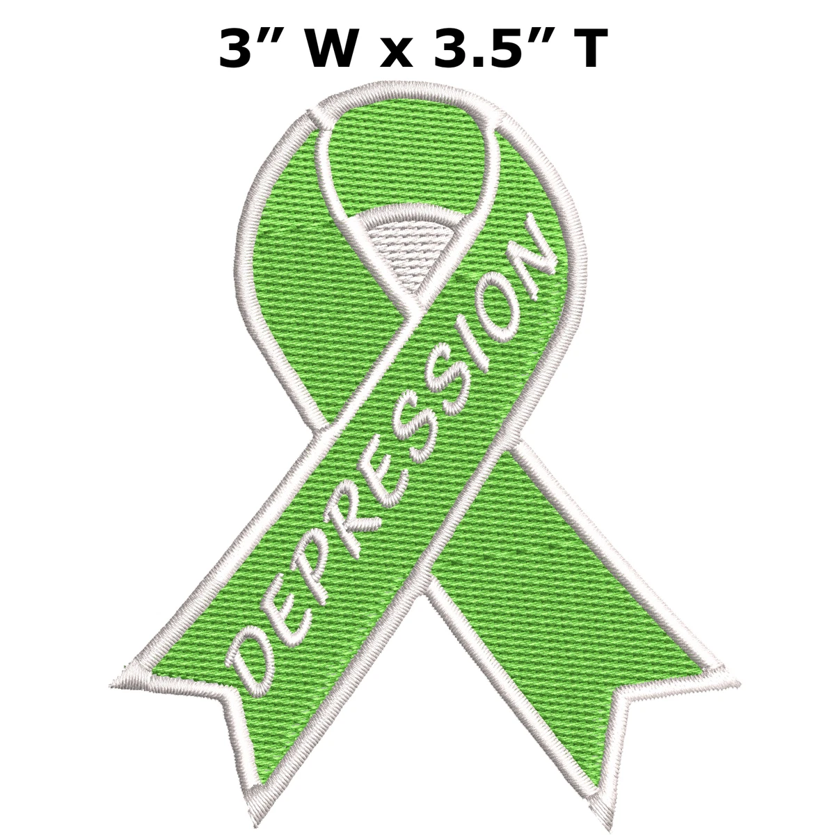 Depression Ribbon Tattoo