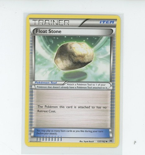 Pokemon TCG Float Stone BREAKThrough 137/162 Uncommon LP | eBay