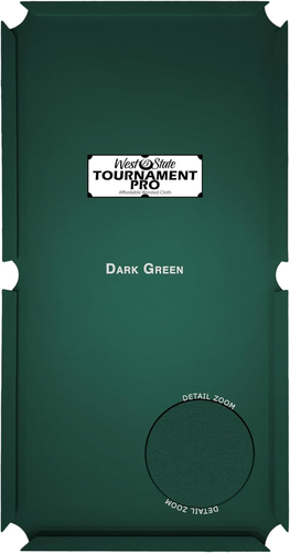 25 Oz Tournament Pro Worsted Pool Table Felt Kit for Tables - Multiple ...