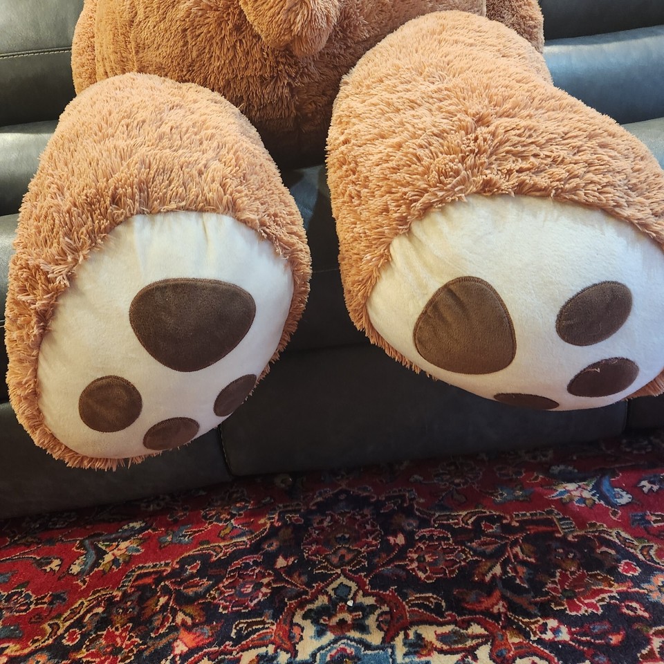 Hugfun International Stuffed Plush Teddy Bear Brown GIANT Stuffed ...