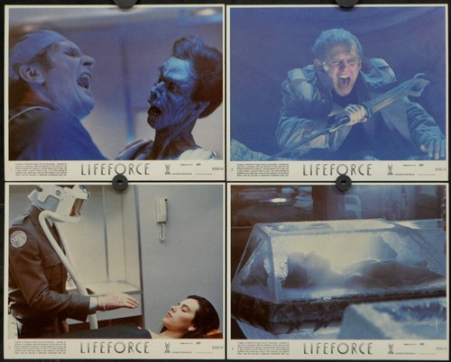 Lifeforce 1985 ORIGINAL 8X10 LOBBY CARD SET STEVE RAILSBACK MATHILDA ...