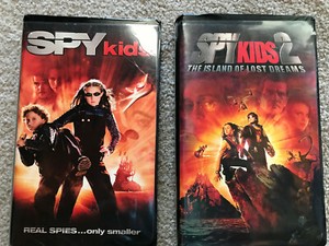 Spy Kids (VHS), Spy Kids 2 (VHS) . Condition is Good. USPS Media C7 ...
