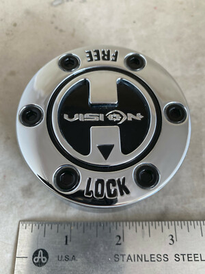 Vision Wheels Chrome Wheel Rim Hub Cover Center Cap C393A 393-A-CAP ...