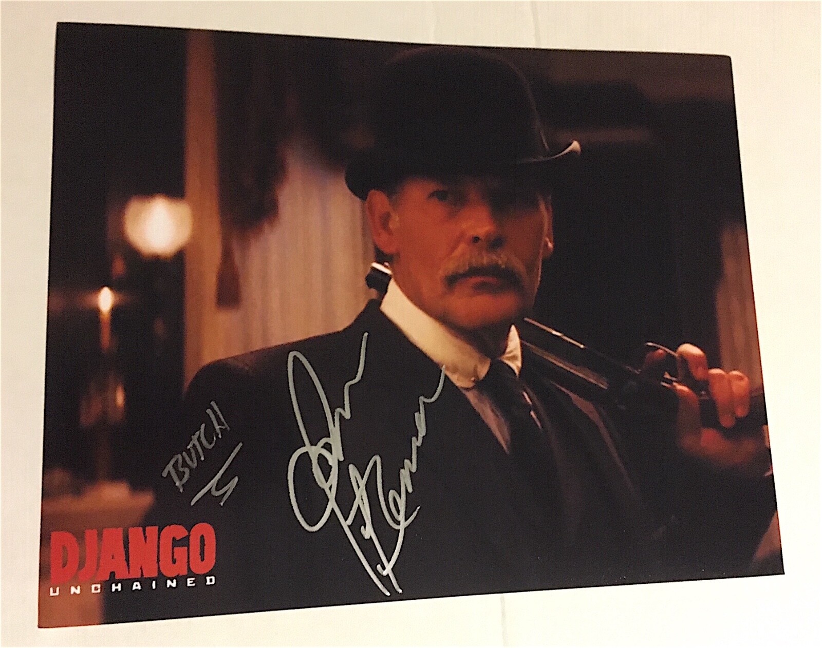 JAMES REMAR / DJANGO / "BUTCH" / GREAT COLOR PHOTO SIGNED IN PERSON #4 ...