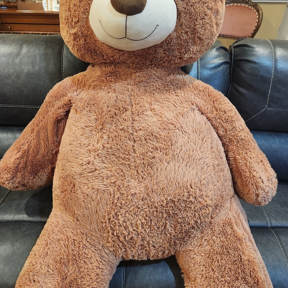 Hugfun International Stuffed Plush Teddy Bear Brown GIANT Stuffed ...