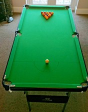 Hy-pro 6ft Folding Snooker and Pool Table for sale online | eBay