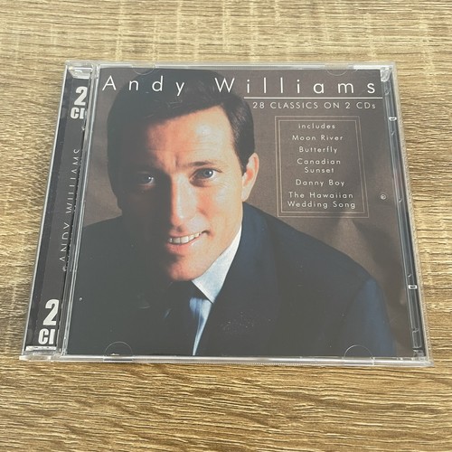 ANDY WILLIAMS 28 CLASSICS 2 DISC EARLY HITS AND MORE MUSIC CD 2012 ...