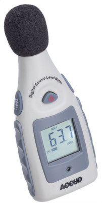 Digital Sound Level Meter High Limits With Judgement And Alarm ACCUD AC ...