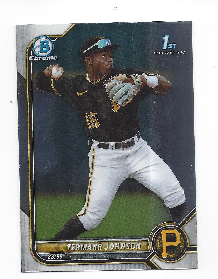 TERMARR JOHNSON 2022 BOWMAN DRAFT CHROME BDC-130 1ST BOWMAN .99 SHIP ...