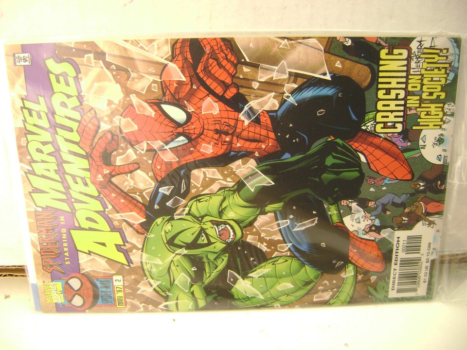 marvel Comics direct edition may #2 1997 spider-man marvel adventures ...